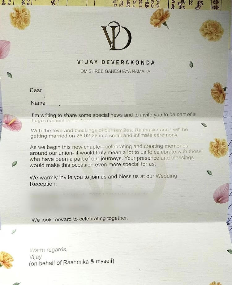 Vijay-Rashmika wedding: Udaipur ceremony, Hyderabad reception and all ...