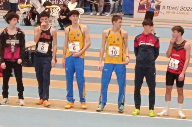 Italiani indoor allievi: Ciappesoni d’argento nel salto in alto e ...