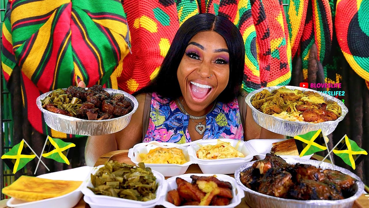I devour dat fire jerk mukbang in ATL