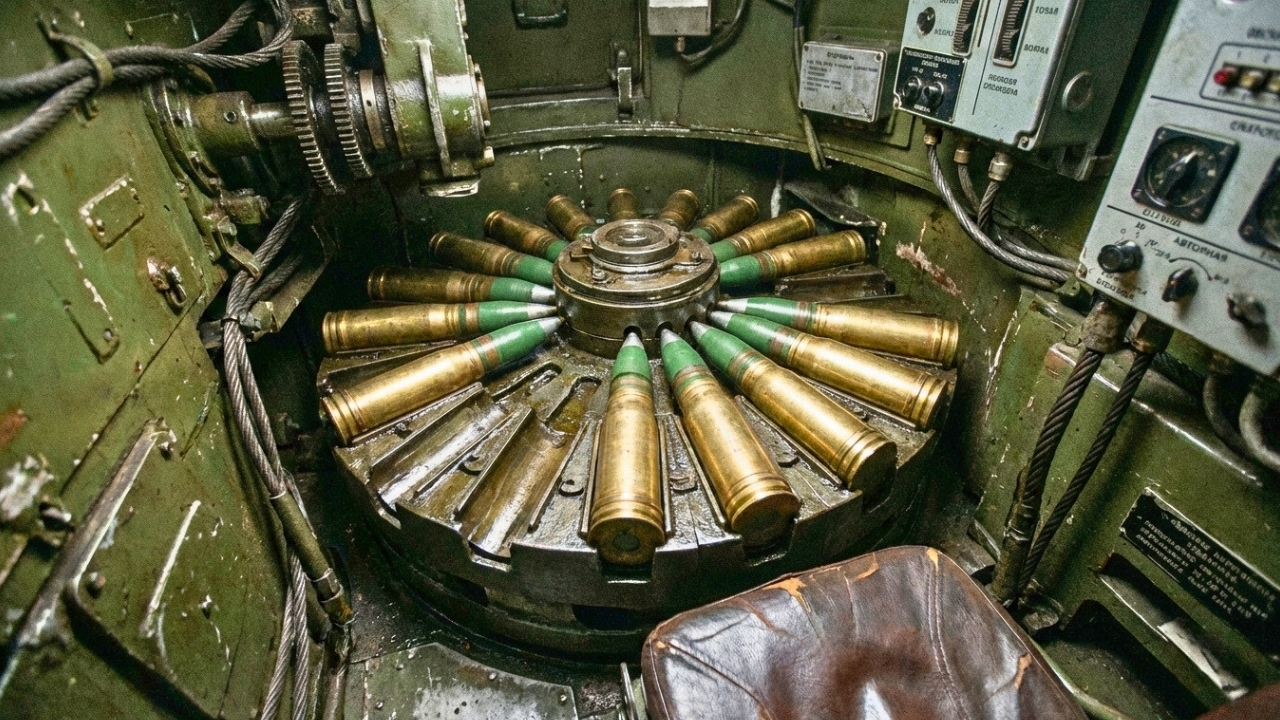 Autoloader failure inside Soviet tank design doctrine