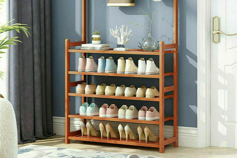 These shoe storage solutions are a stylish and functional way to ...