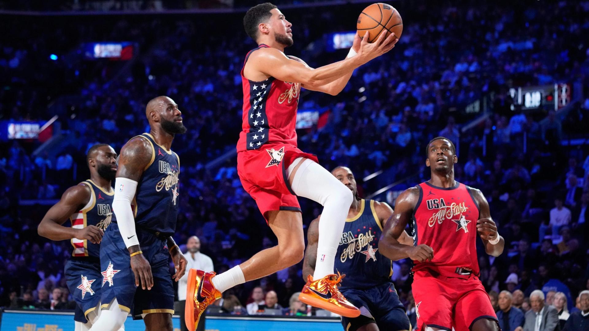Booker y Edwards imponen su ley en el nuevo formato del 'All-Star' NBA