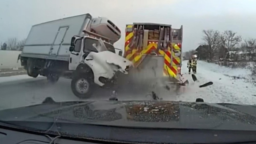 This is what happens when traffic doesn’t move for a firetruck