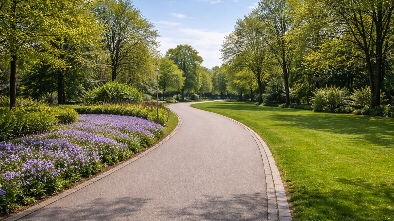A spring walk through The Hague park