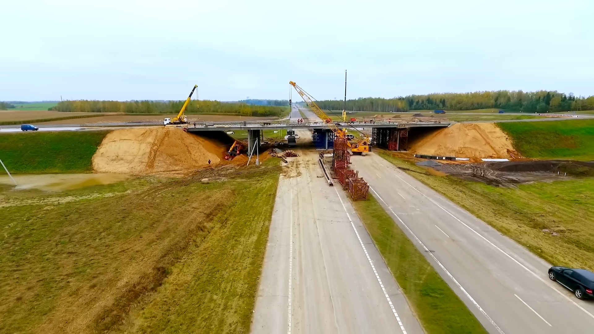 This road is sitting on styrofoam (and it works)
