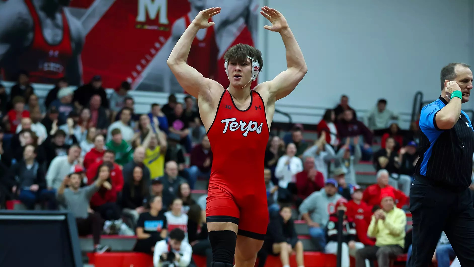 MM 2.16: Maryland wrestling’s Branson John earns upset win against No ...