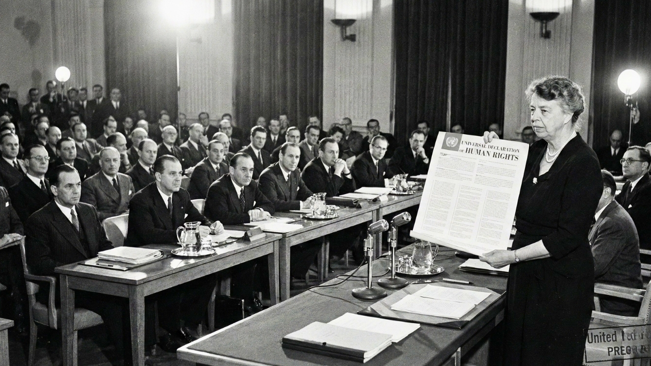 The world created human rights rules after global catastrophe