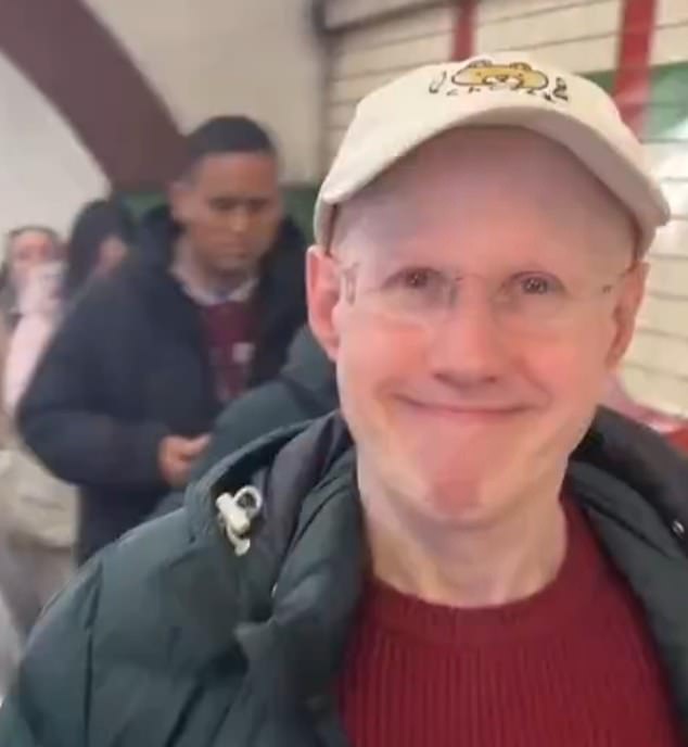 Moment pro-Palestine activist follows and pesters Jewish star Matt ...