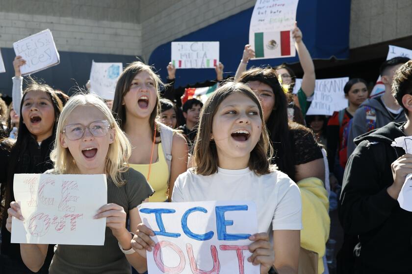 Student anti-ICE walkouts: Some officials praise activism, others dole ...