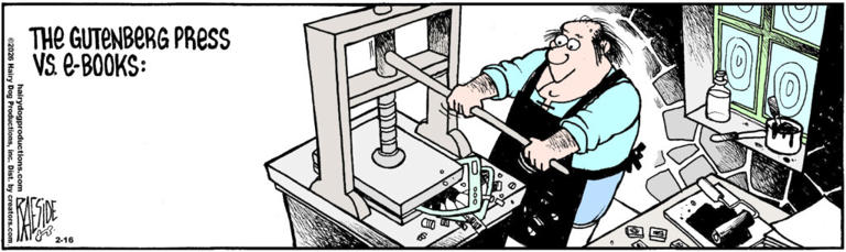The latest 'The Other Coast' comics by Adrian Raeside