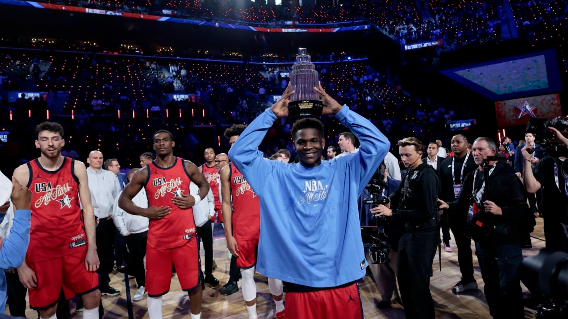 Timberwolves' Edwards captures MVP in revamped All-Star Game