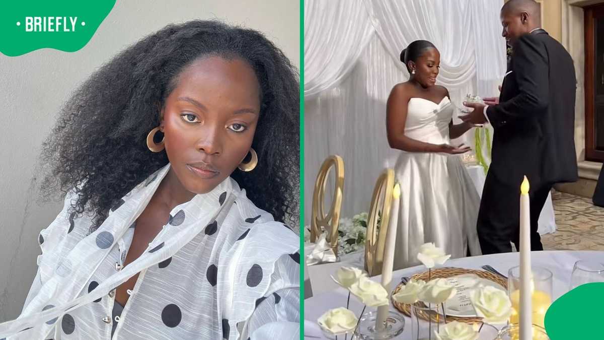 Couple’s 20-guest wedding leaves Mzansi impressed: "Wouldn’t have it ...