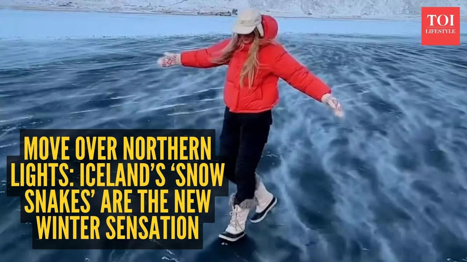 Move over Northern Lights: Iceland’s ‘snow snakes’ are the new winter ...