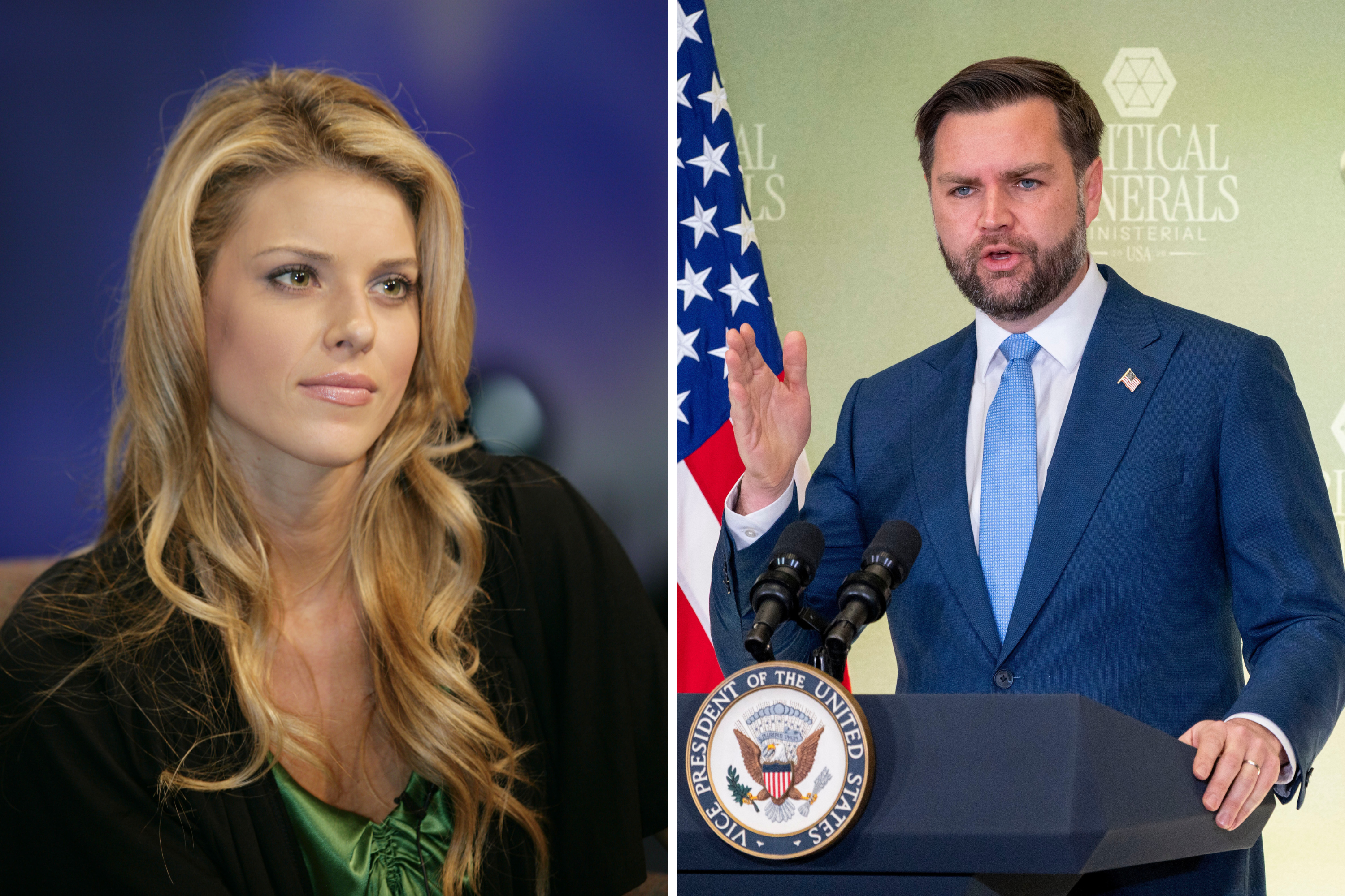 Carrie Prejean Boller calls out JD Vance after religious board removal