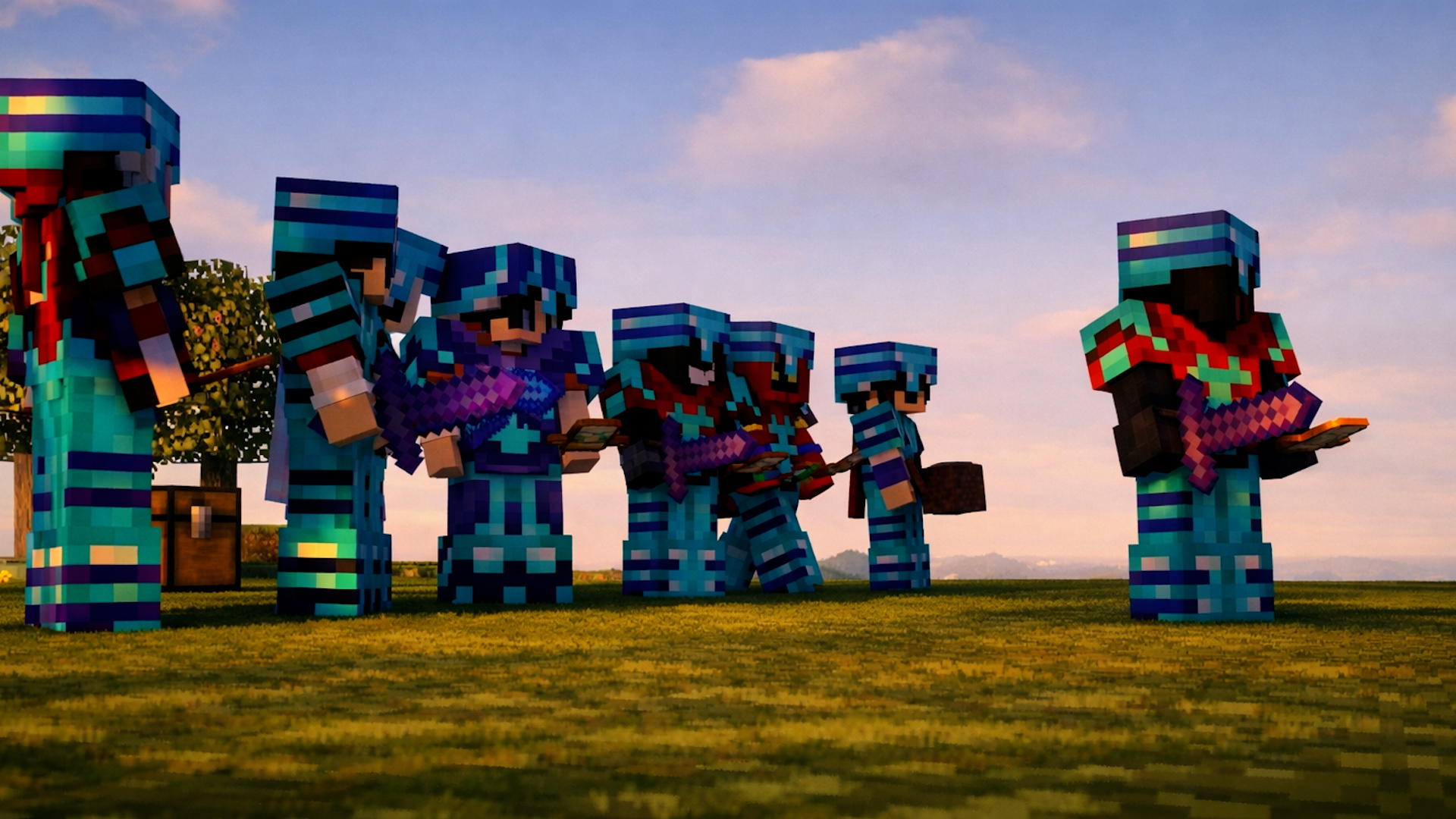 A battle to reset the balance of a Minecraft SMP