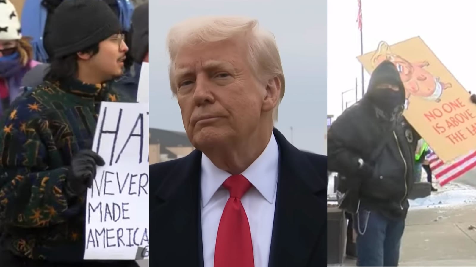 From 'Presidents Day' to 'Not My President Day' rally: Trump critics ...