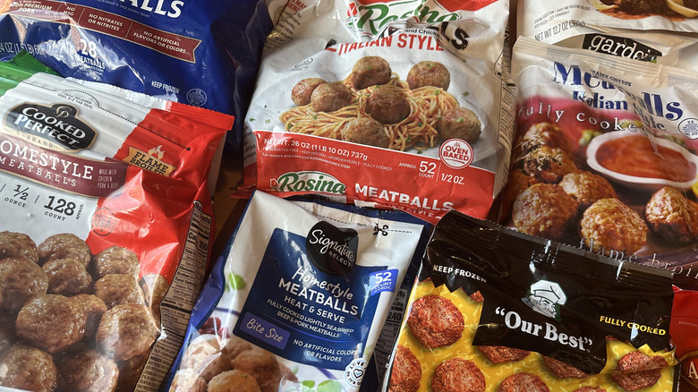 Store-bought frozen meatballs, ranked worst to best
