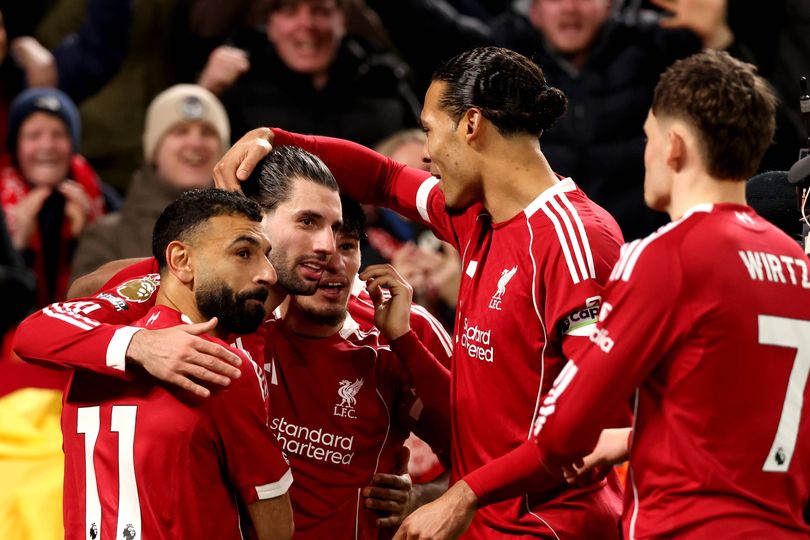 Liverpool welcomes NFL stars to Anfield as LA Chargers pair watch ...