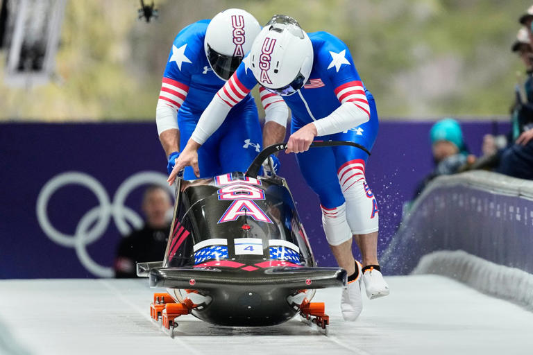 An 'ice bath from the ground up': How 2 US bobsledders ended up ...