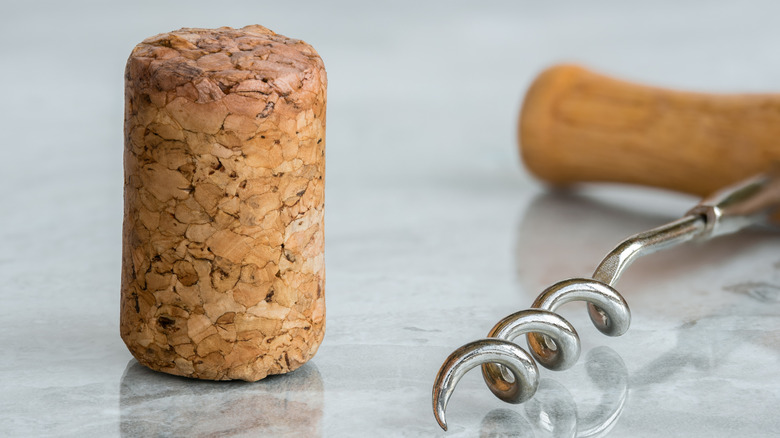 Use old wine corks to DIY a garden bed border that looks so unique