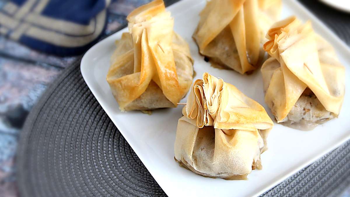 Filo dough is the best shortcut for appetizers with good presence. 9 ...