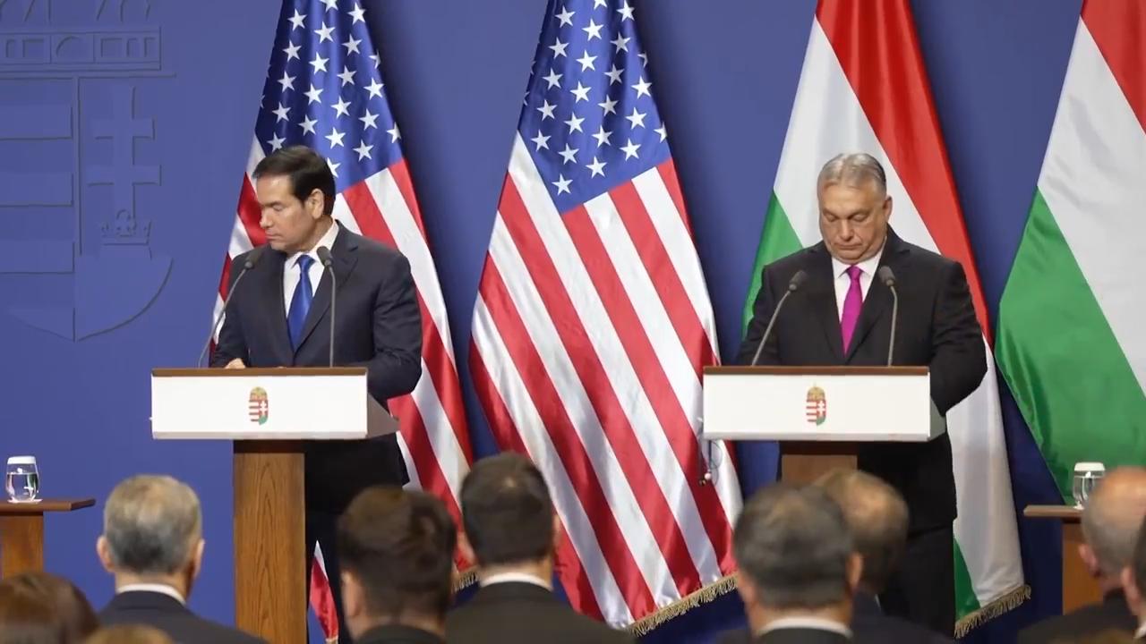 Rubio plugs Orbán's bid for another term after April elections during a ...