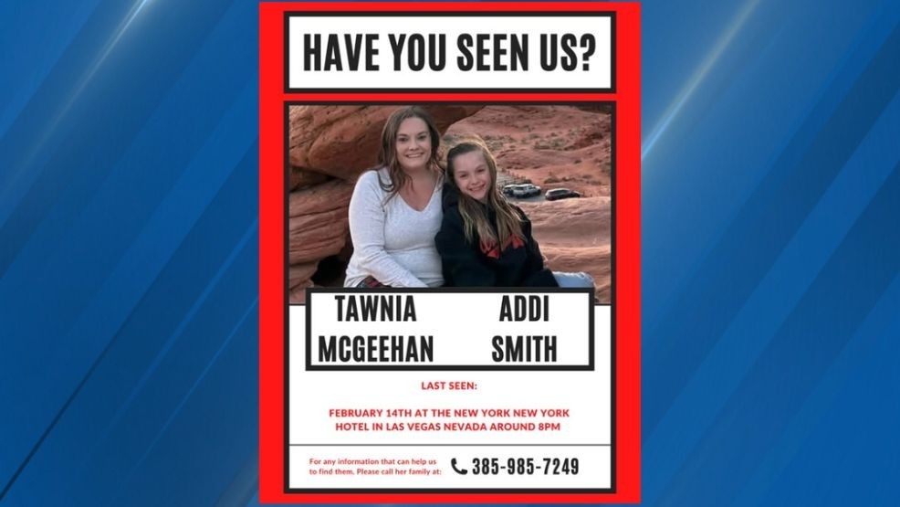 Girl from Utah cheer team reported missing in Las Vegas confirmed dead