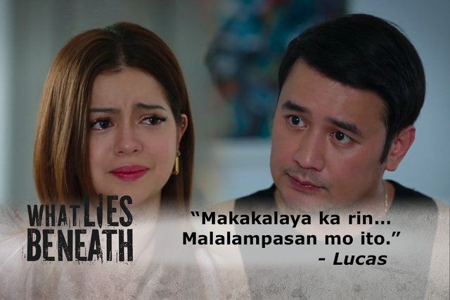 What lies beneath: Lucas, buong puso niyang sinuportahan si Mel ...