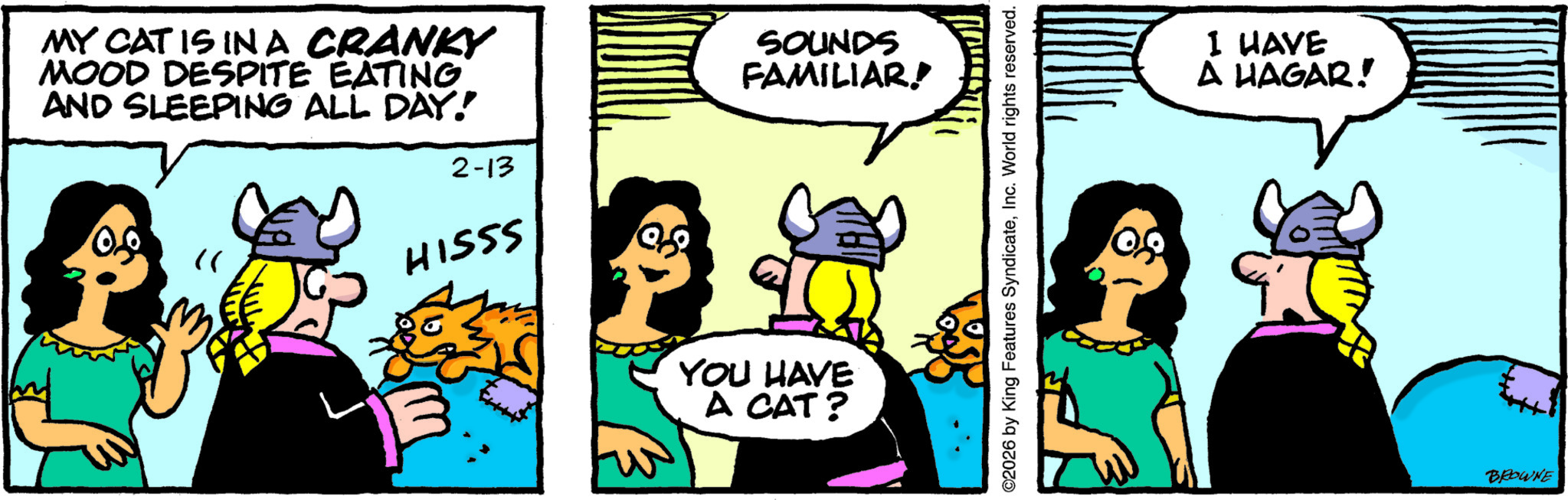 Hagar the Horrible by Chris Browne
