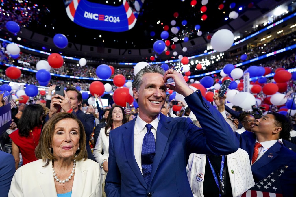 Nancy Pelosi is Gavin Newsom’s fan girl and will boost his presidential ...