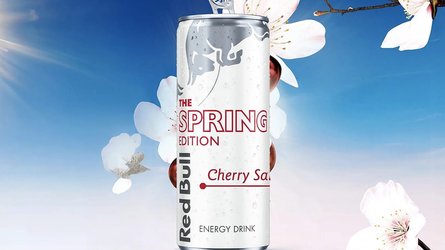Red Bull dropt Spring Edition met kers & sakura