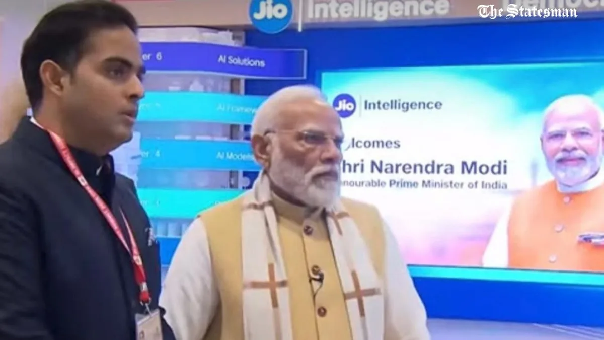 PM Modi visits Jio Intelligence Pavilion at the India AI Impact Summit 2026