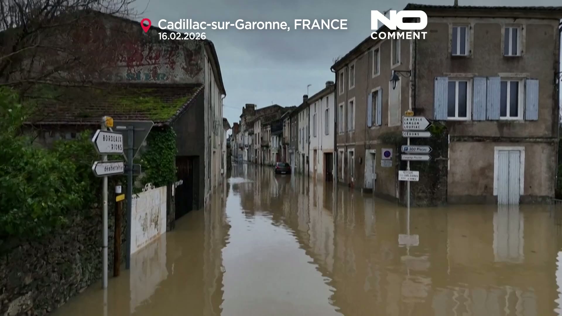 Floods in western France leave two dead and 81 departments on alert