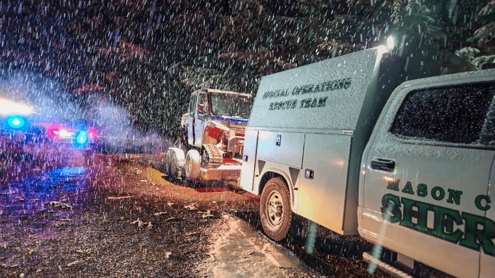 Woman, teen hiker rescued after fall in avalanche chute at Olympic ...