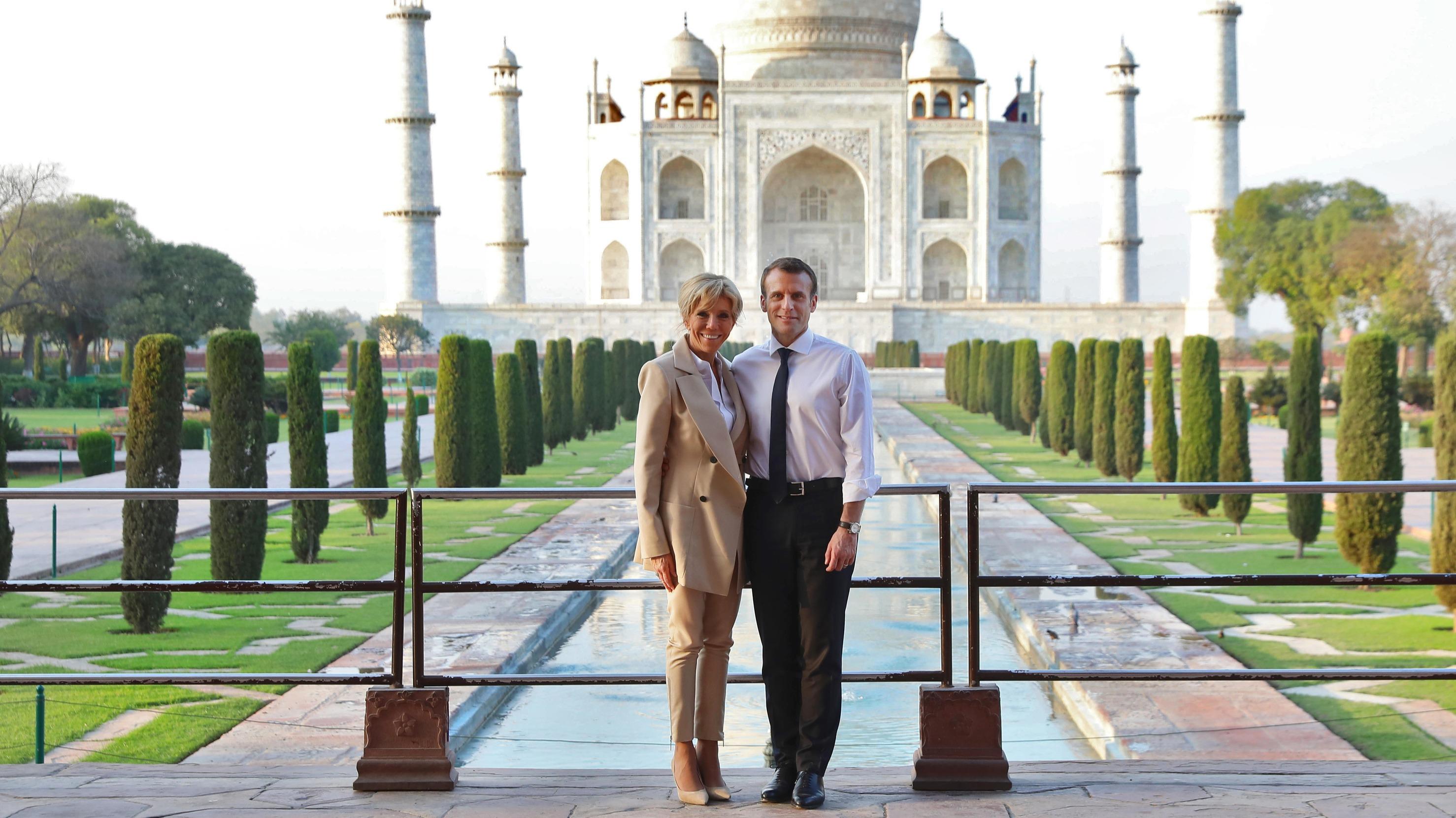 Brigitte et Emmanuel Macron en Inde : Bollywood, dîner de gala… Leur ...