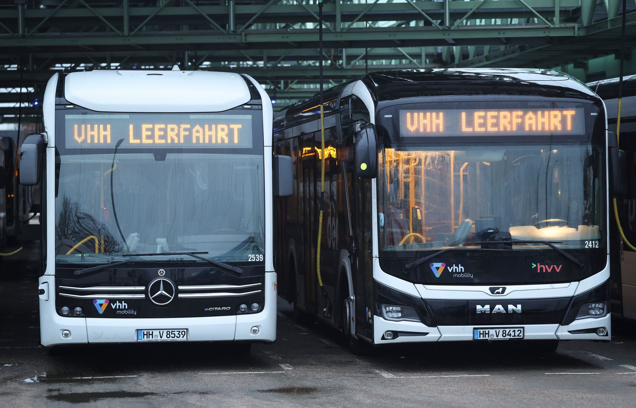 Warnstreik bei Busunternehmen VHH