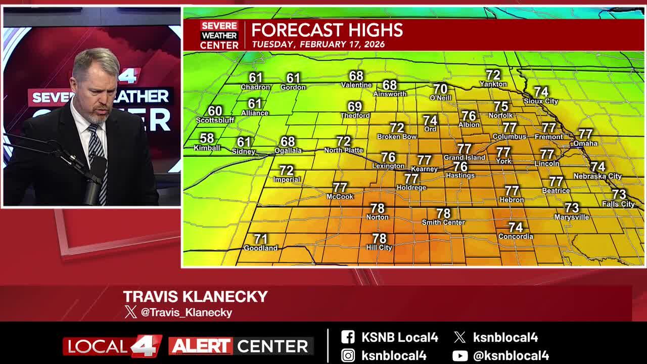 Record highs possible the next couple of days, but with some concerns ...