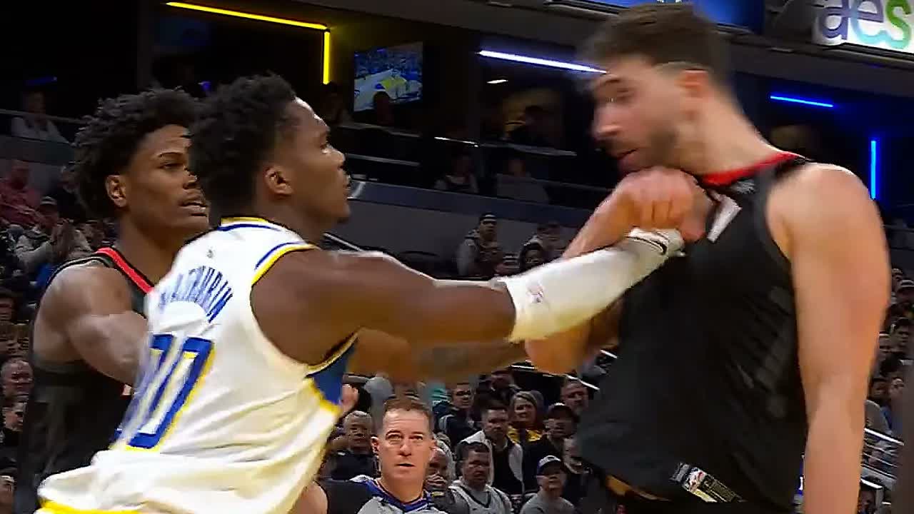 The NBA turned into a warzone last night