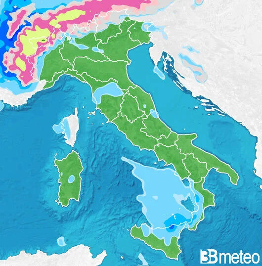 Pioggia e neve a bassa quota, l'ultima festa di Carnevale sarà bagnata ...