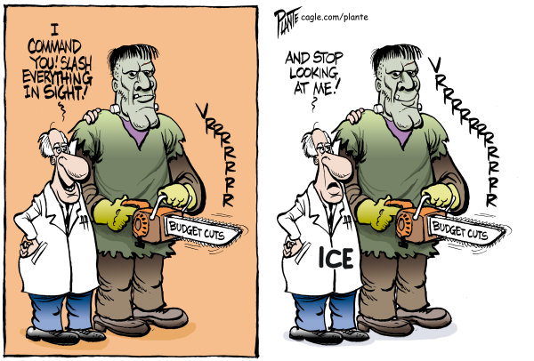 The latest political cartoons from Bruce Plante