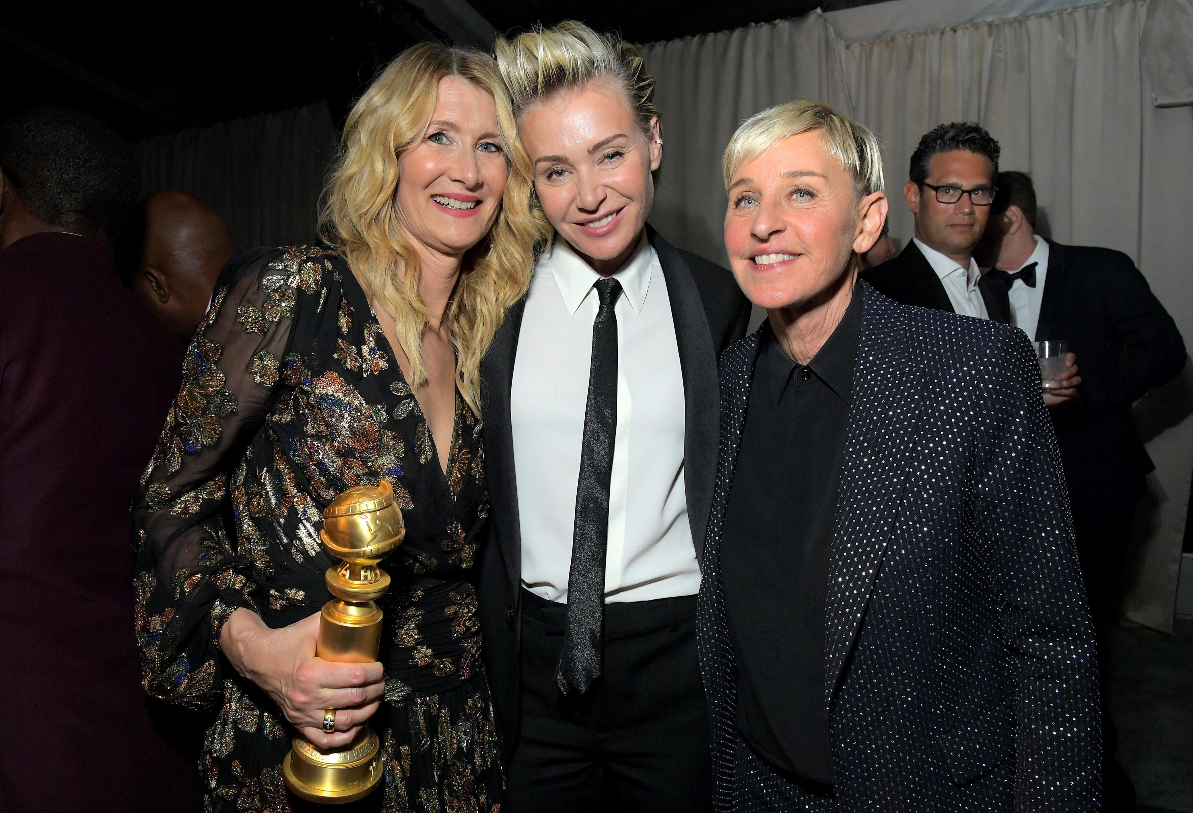 Laura Dern recalls bomb threats from 'Ellen' coming out episode