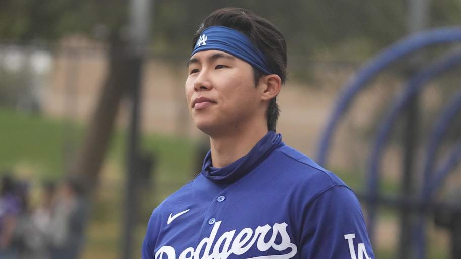 Dodgers spring training jersey features new design