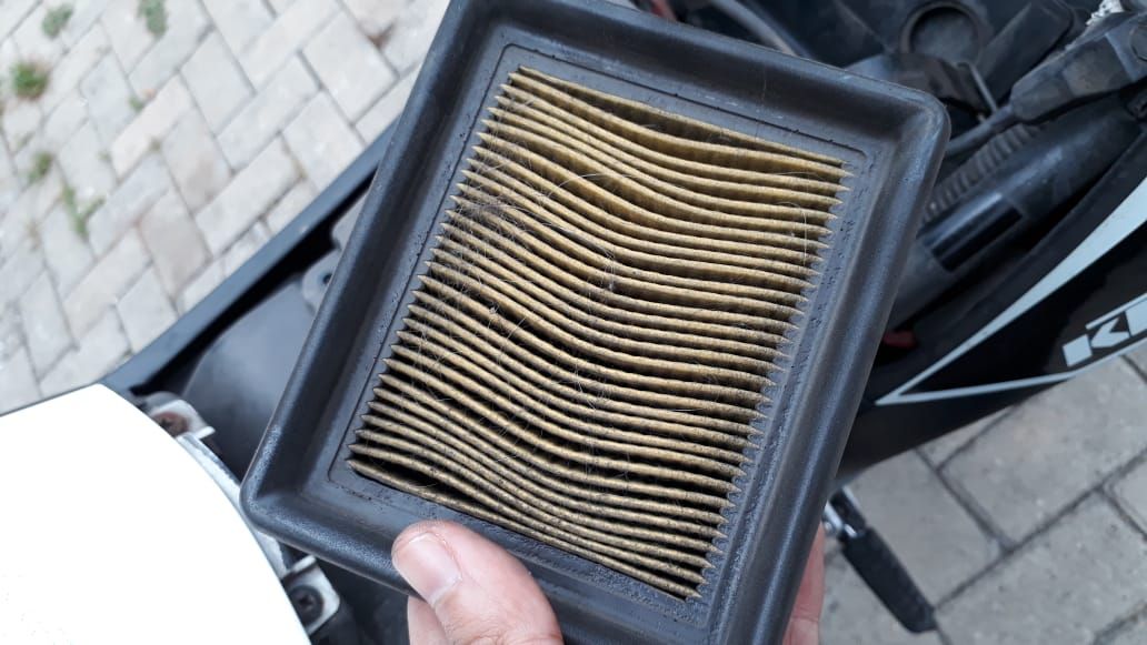 Begini cara deteksi filter udara motor bekas kotor tanpa ribet buka box ...