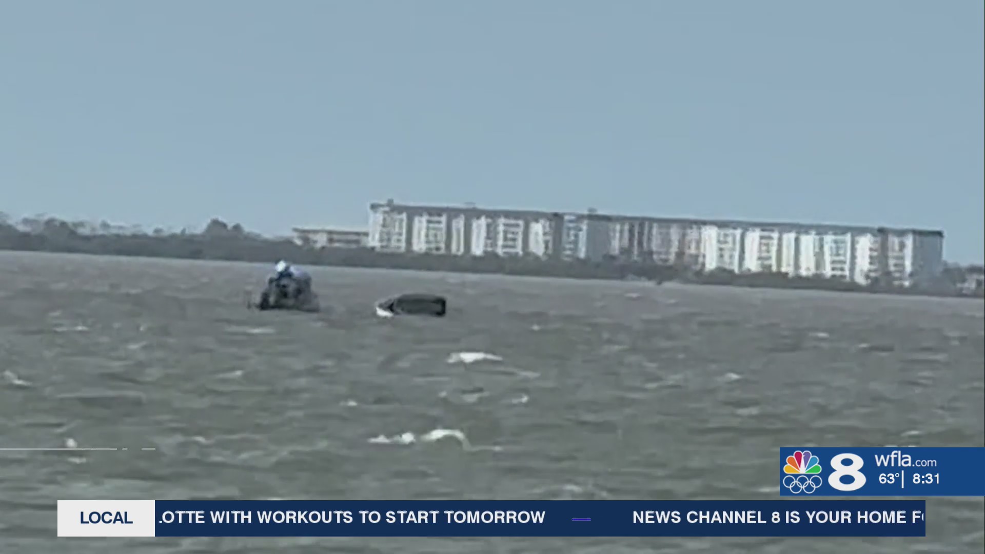 2 children rescued after boat overturns during sailing lesson near Dunedin