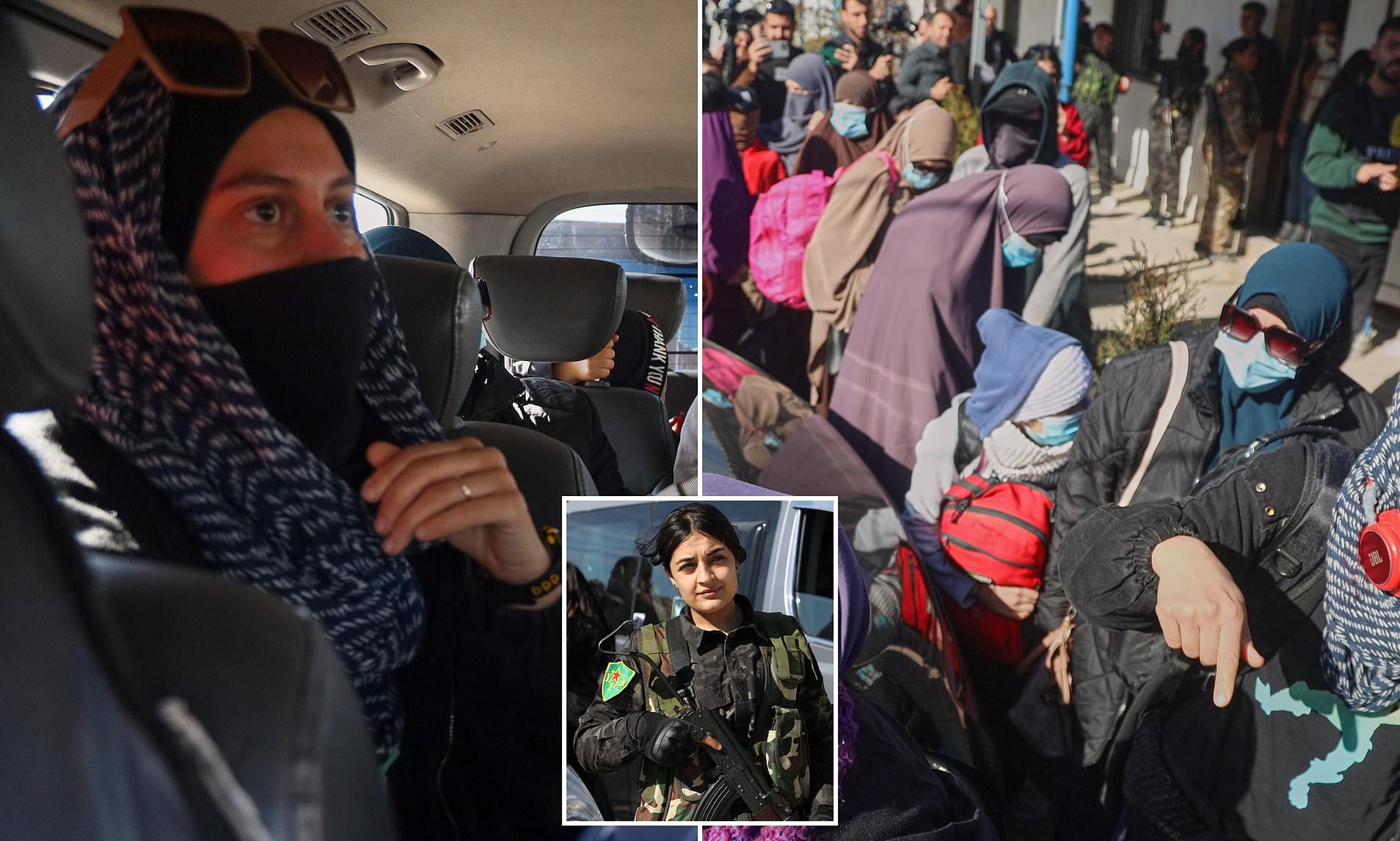 ISIS brides and their families are turned away after trying to leave ...