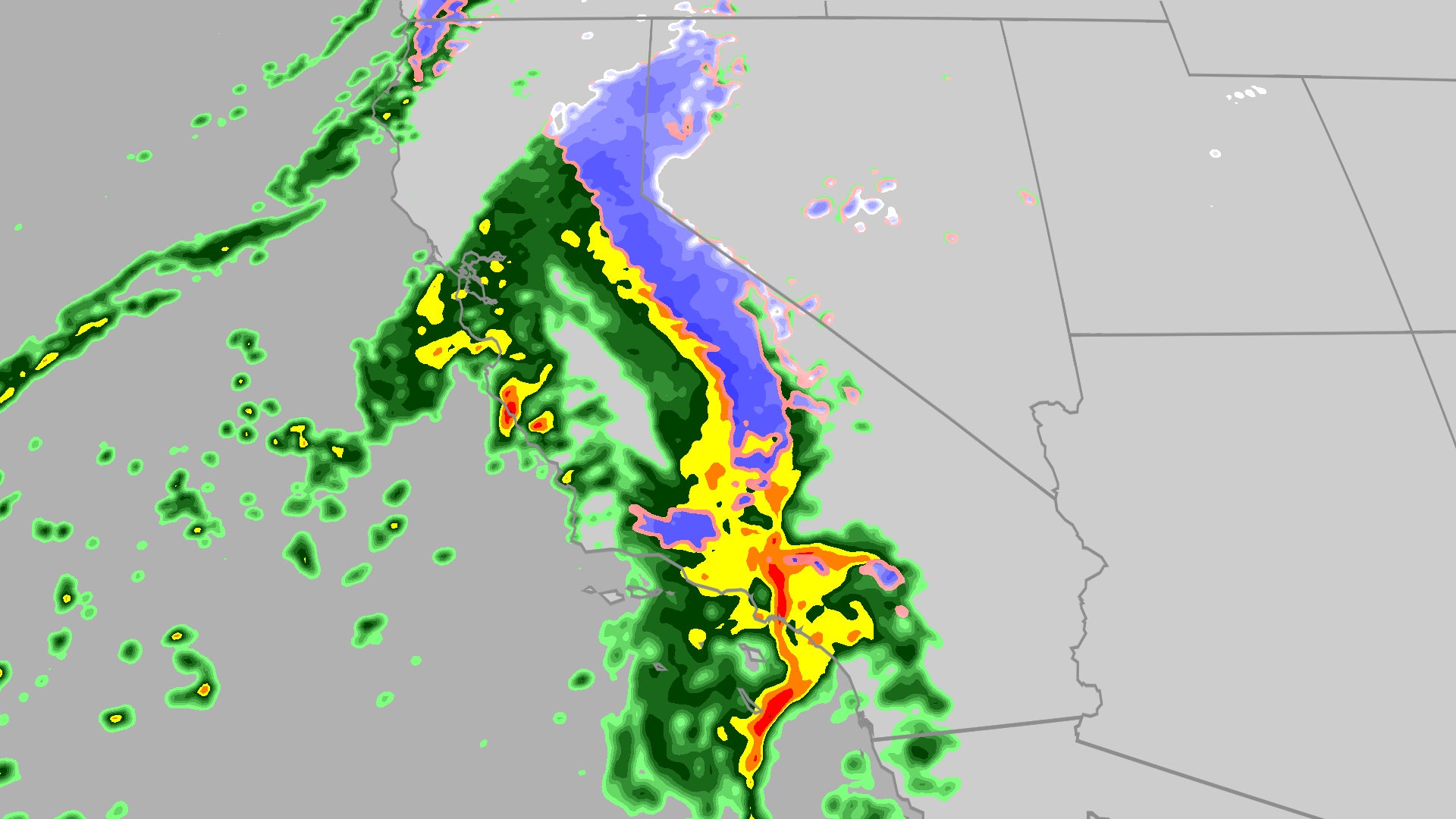 California bracing for potential flooding, feet of snow