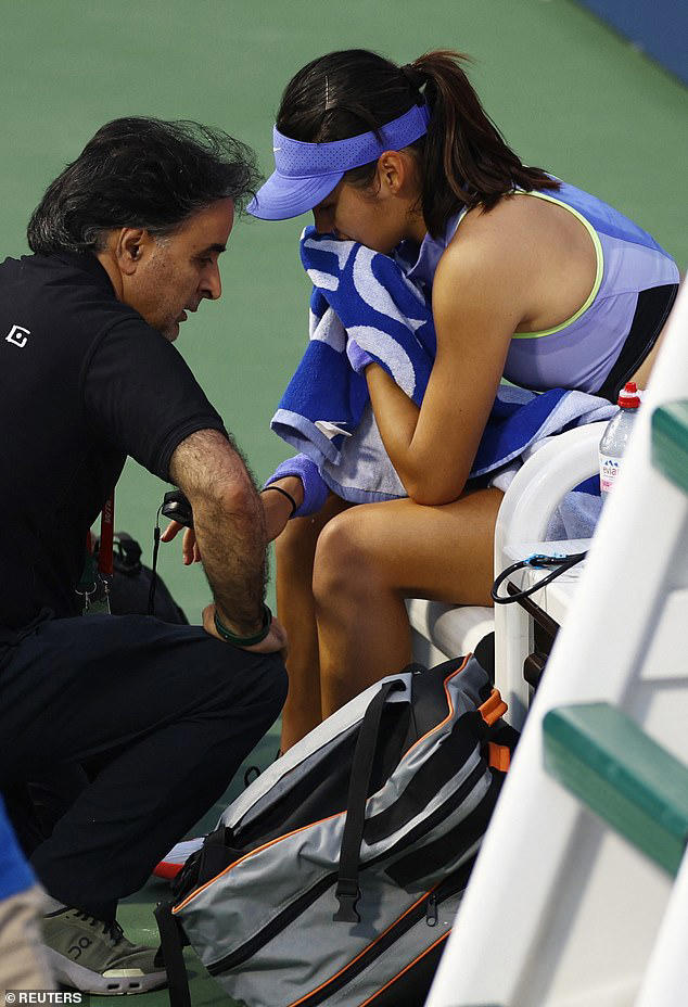 Emma Raducanu suffers another health scare in latest defeat after ...