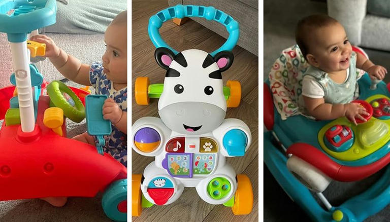 Best baby walkers: Tried and tested by tots to help with their first steps