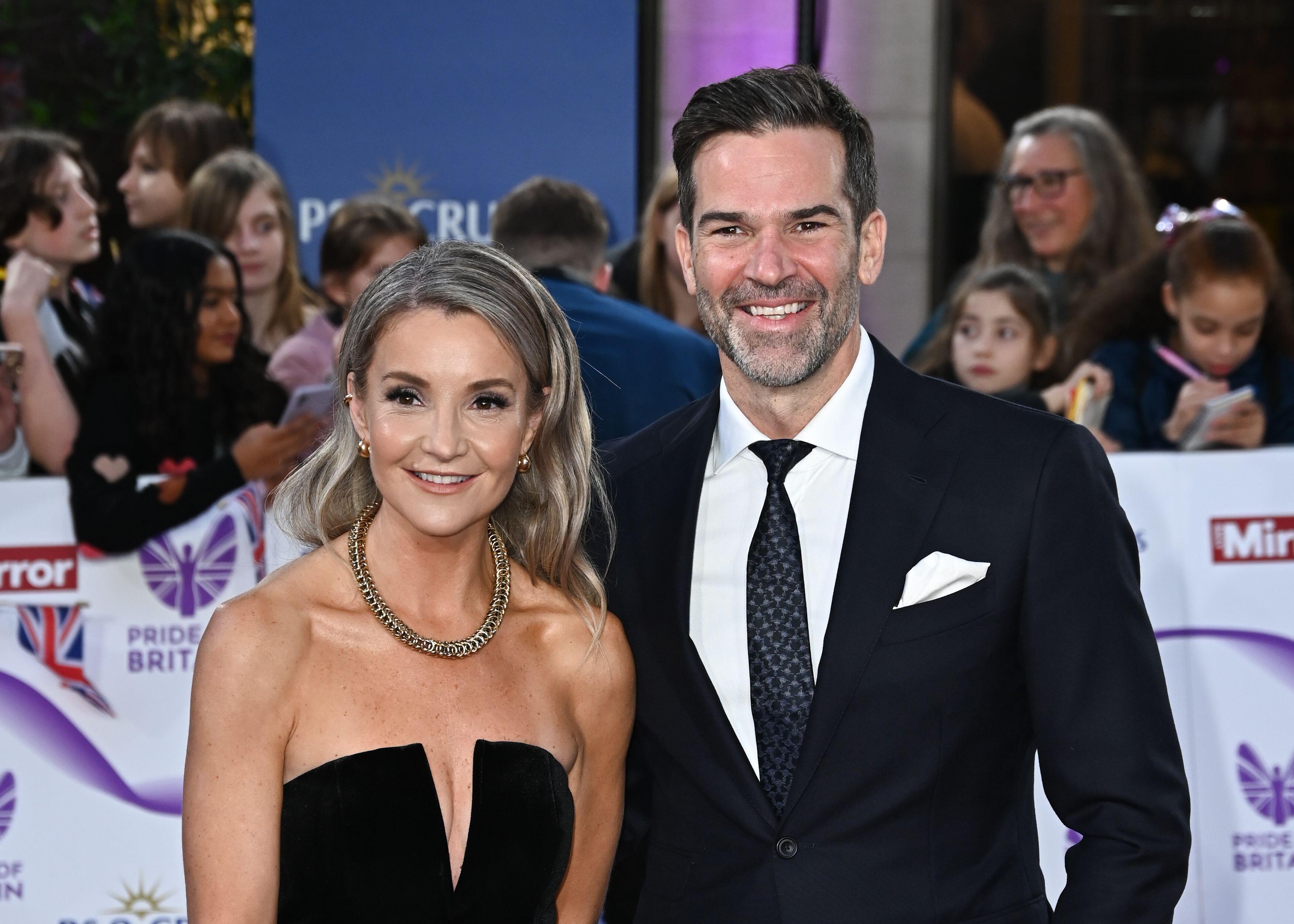 What have Helen Skelton and Gethin Jones said about dating rumours?