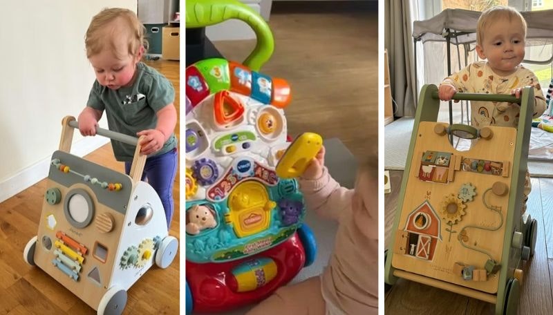 Best baby walkers: Tried and tested by tots to help with their first steps